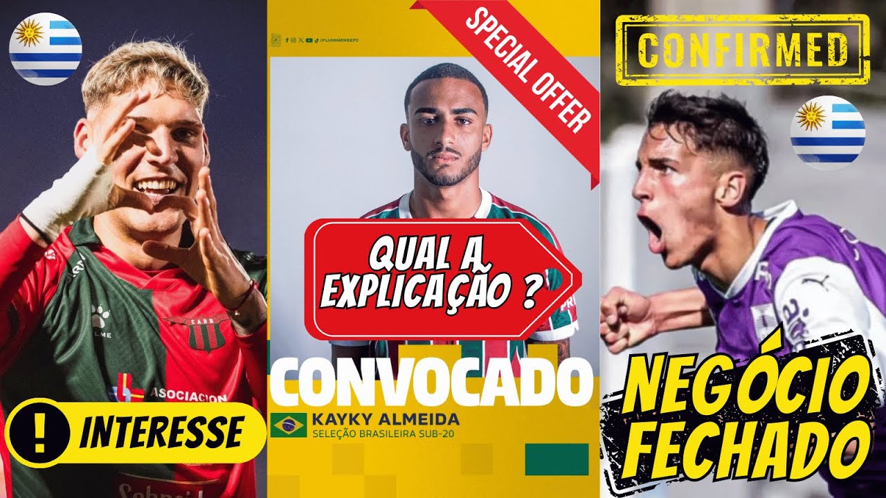 FLUMINENSE - REFORÇO CONFIRMADO | ATACANTE URUGUAIO A CAMINHO | VENDA ...