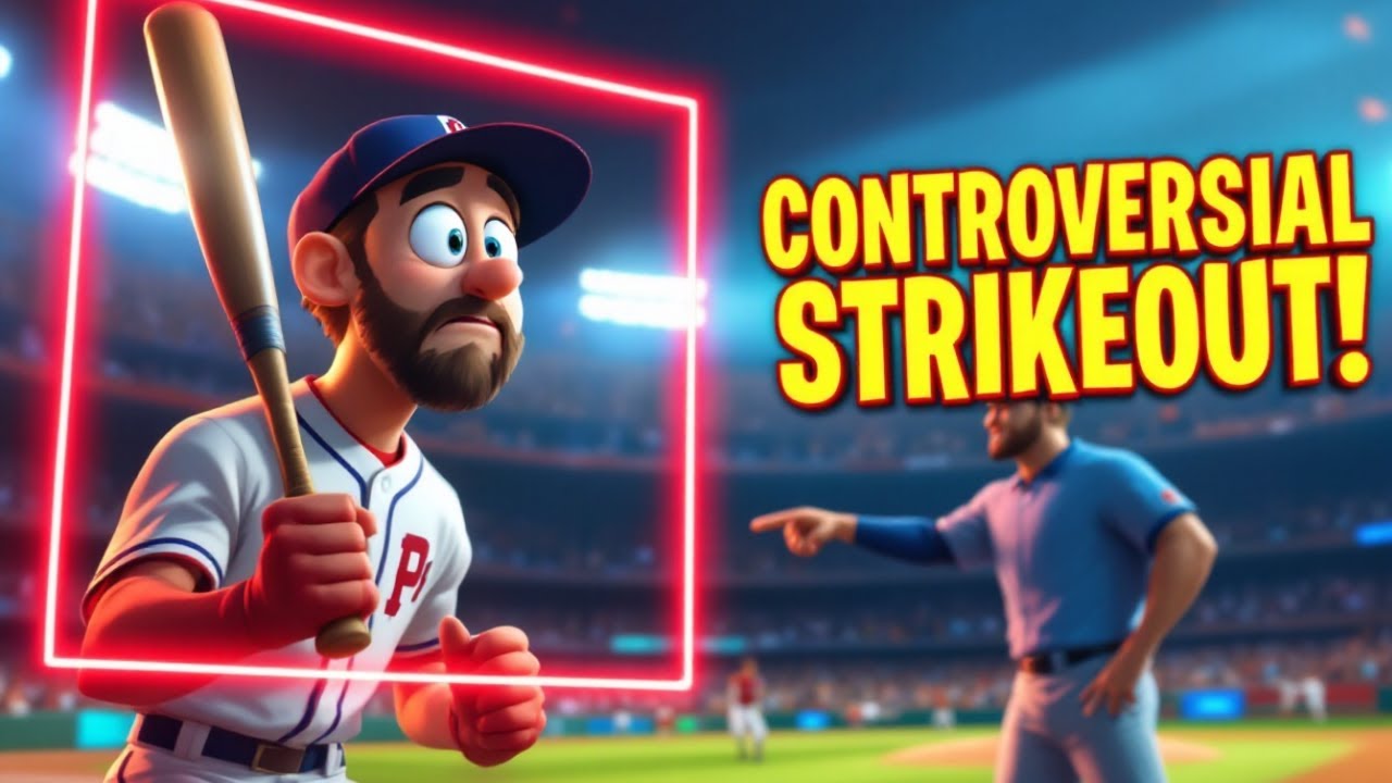 MLB The Show 24 Gameplay | RTTS | Strikeout Leaves Batter Frozen! - YouTube