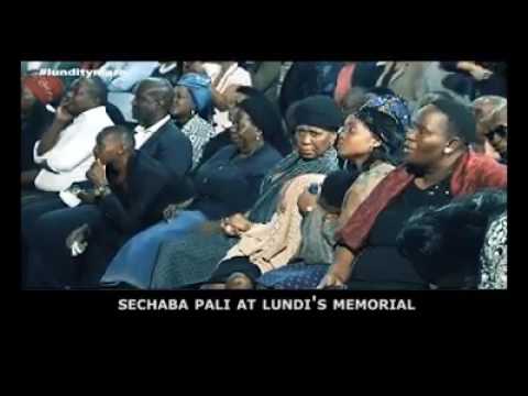Sechaba Pali at Lundi’s memorial. - YouTube