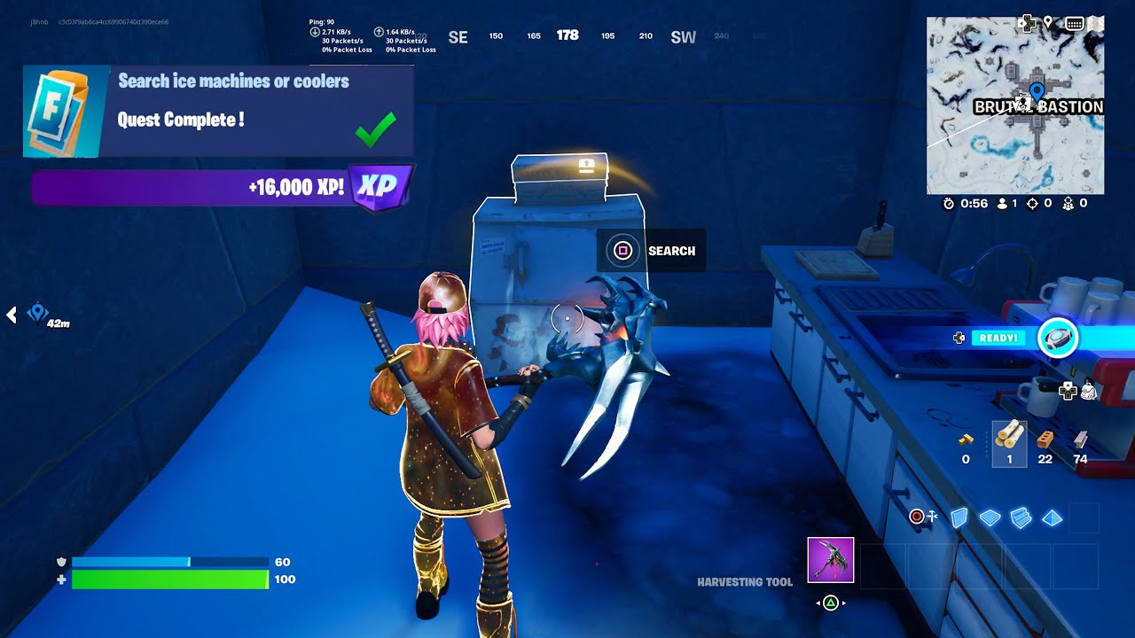 Fortnite - Search Ice Machines Or Coolers (Slurp On Ice Challenges ...