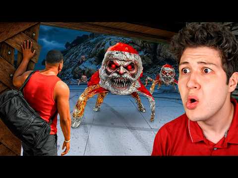 PROTEGIENDO MI CASA de GOO GOO GAGA en GTA 5! 🏡🎅 (Mods)