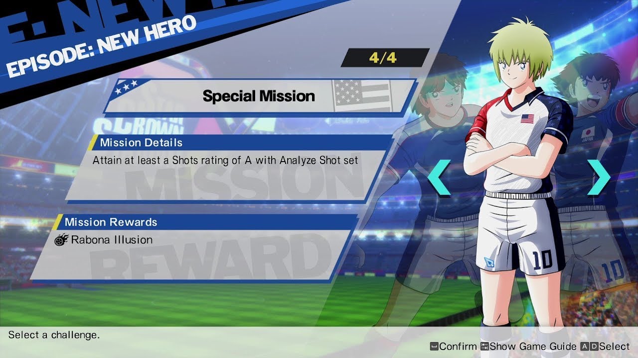 Final États-Unis pour débloquer le tir V2 de Ryan Ortiz.Captain Tsubasa ...