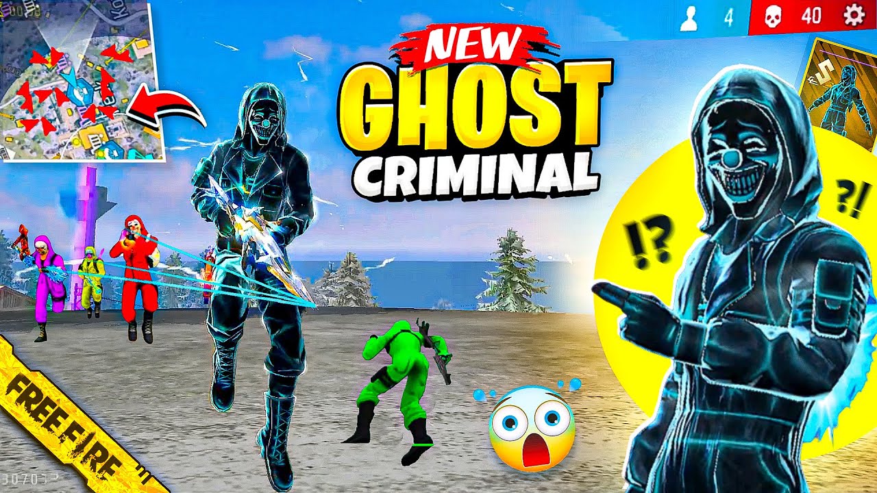 New Ghost Criminal Bundle is Fire 🔥 Best Gameplay Ever But 😭 - Free ...