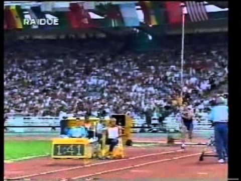 ATLETICA MONDIALI ATENE 1997 ASTA SESTO ORO DI BUBKA