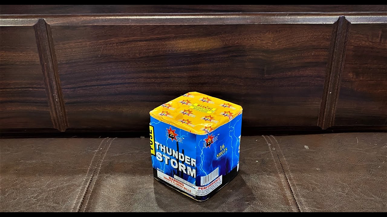 Boomer Fireworks - Thunder Storm (16 Shots) (200 Grams) - YouTube