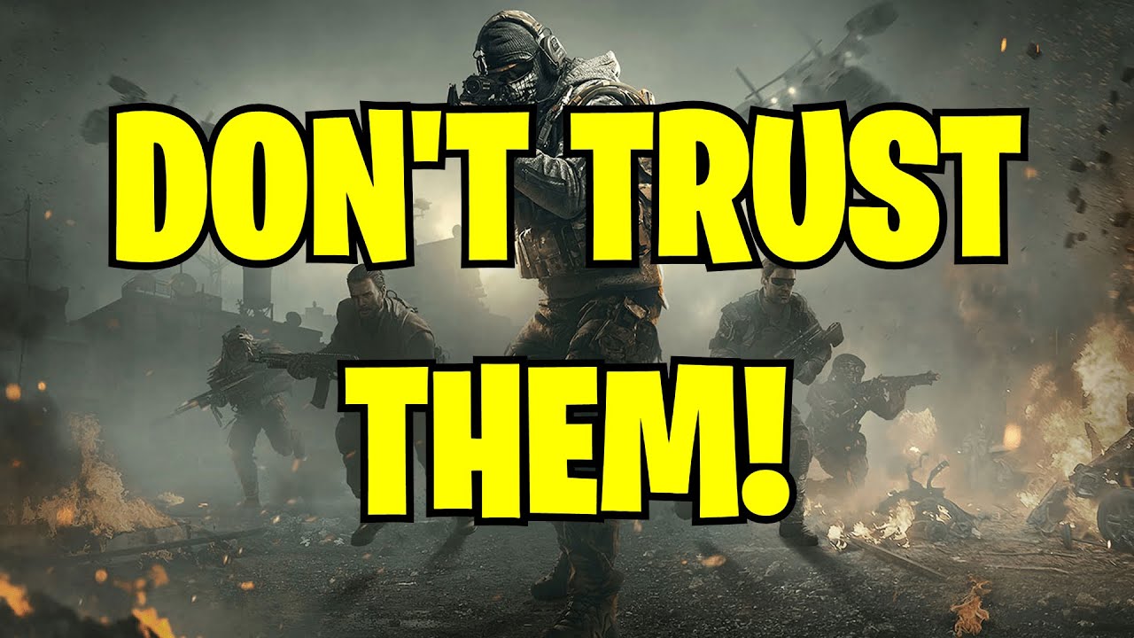 Don't trust Activision or any other dev team that works on COD - YouTube
