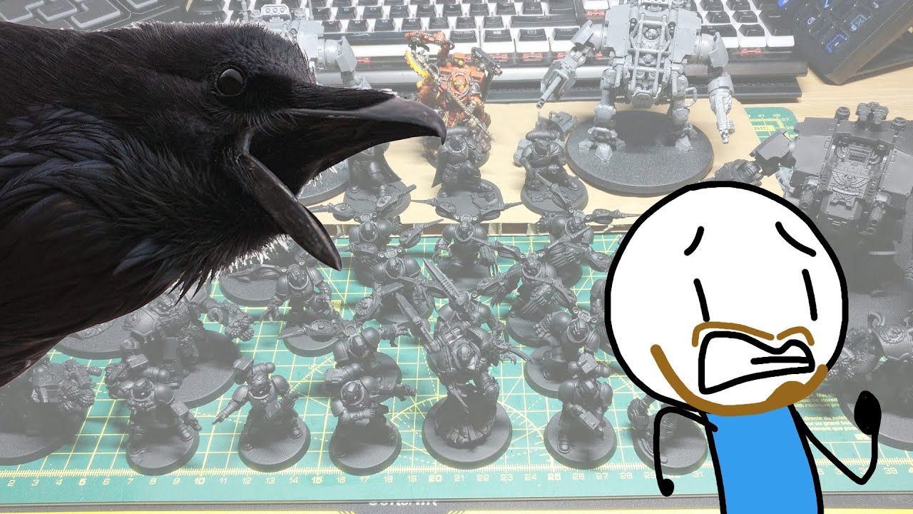 More submission reviews and painting some Screaming Ravens! - Weekly ...