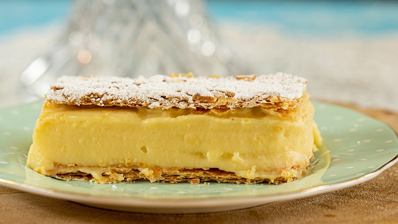 How to Make Vanilla Slice Pastry - YouTube