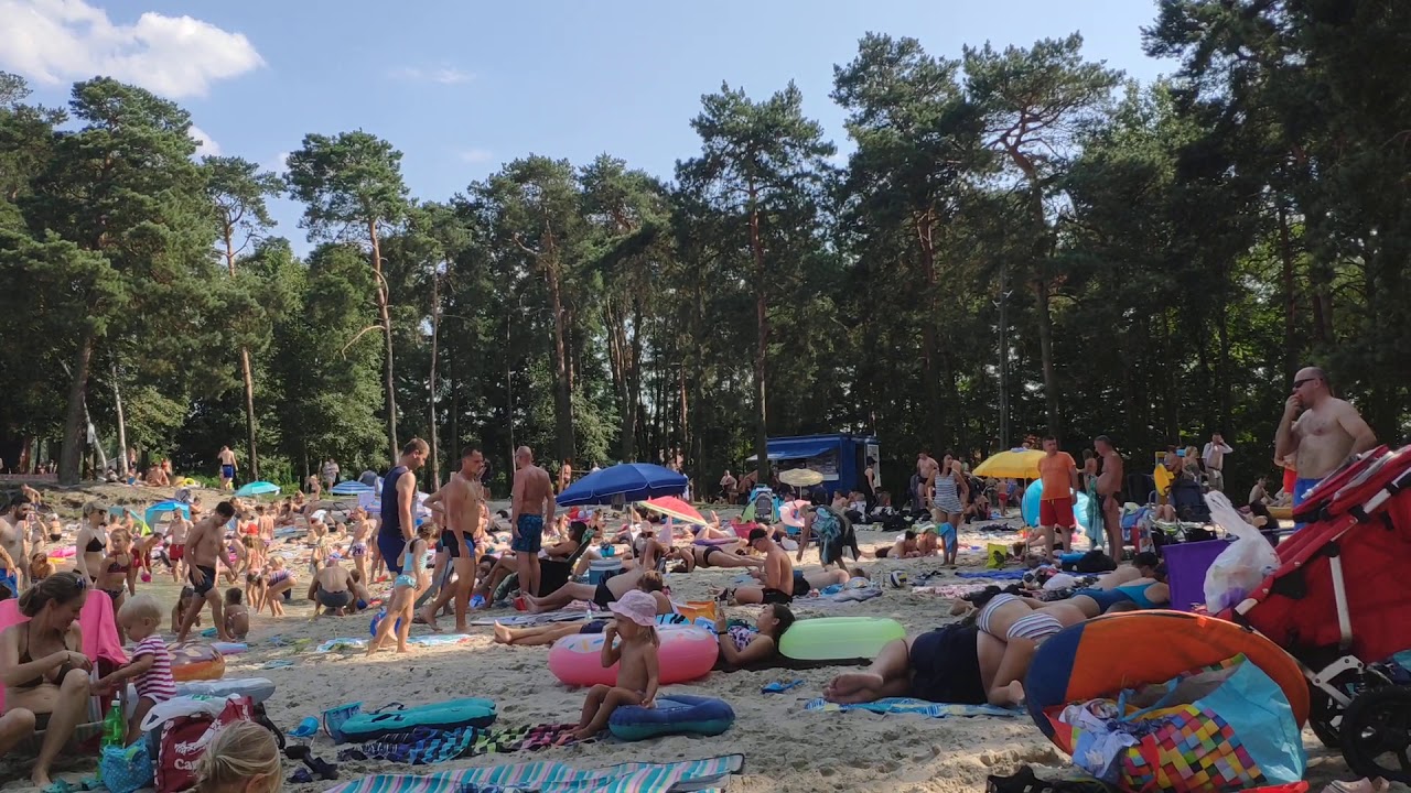 Zalew Kryspinów --- Plaża w Sezonie - YouTube