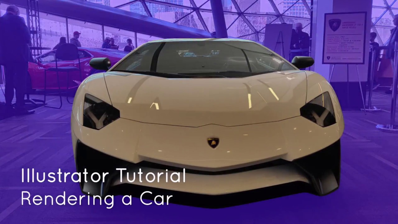 Illustrator Car Rendering - YouTube
