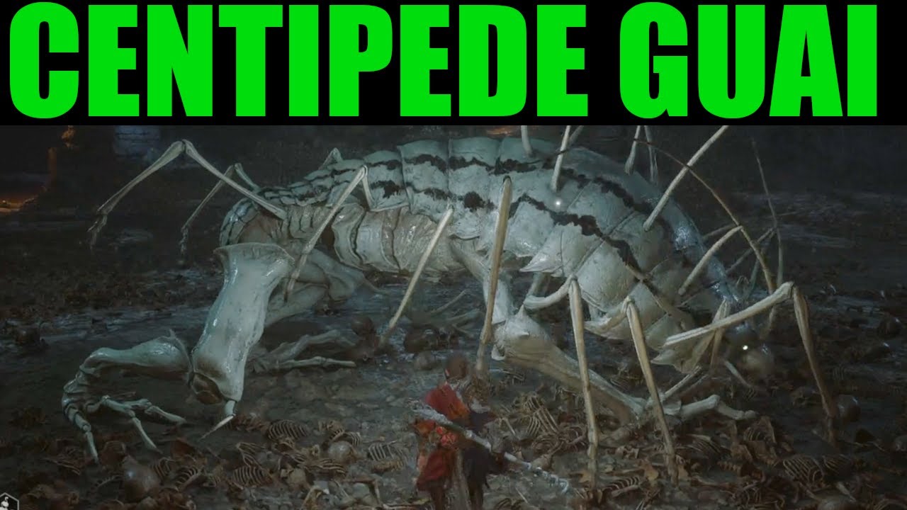 Centipede guai boss Guide black myth wukong (Location) - YouTube