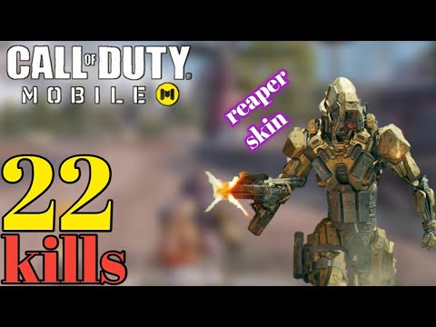 *NEW* REAPER SKIN | 22 KILLS | SOLO SQUAD | BATTLE ROYALE | COD MOBILE ...