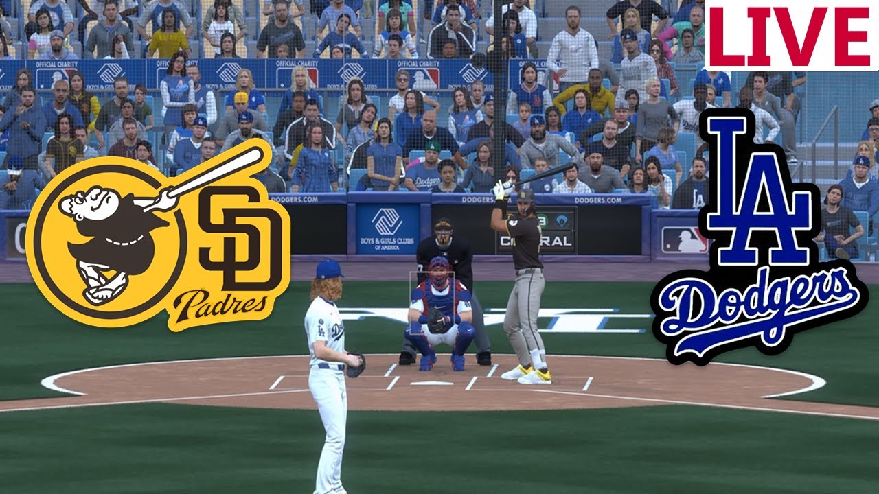 🔴LIVE 🔴San Diego Padres VS Los Angeles Dodgers/June16/ Major League ...