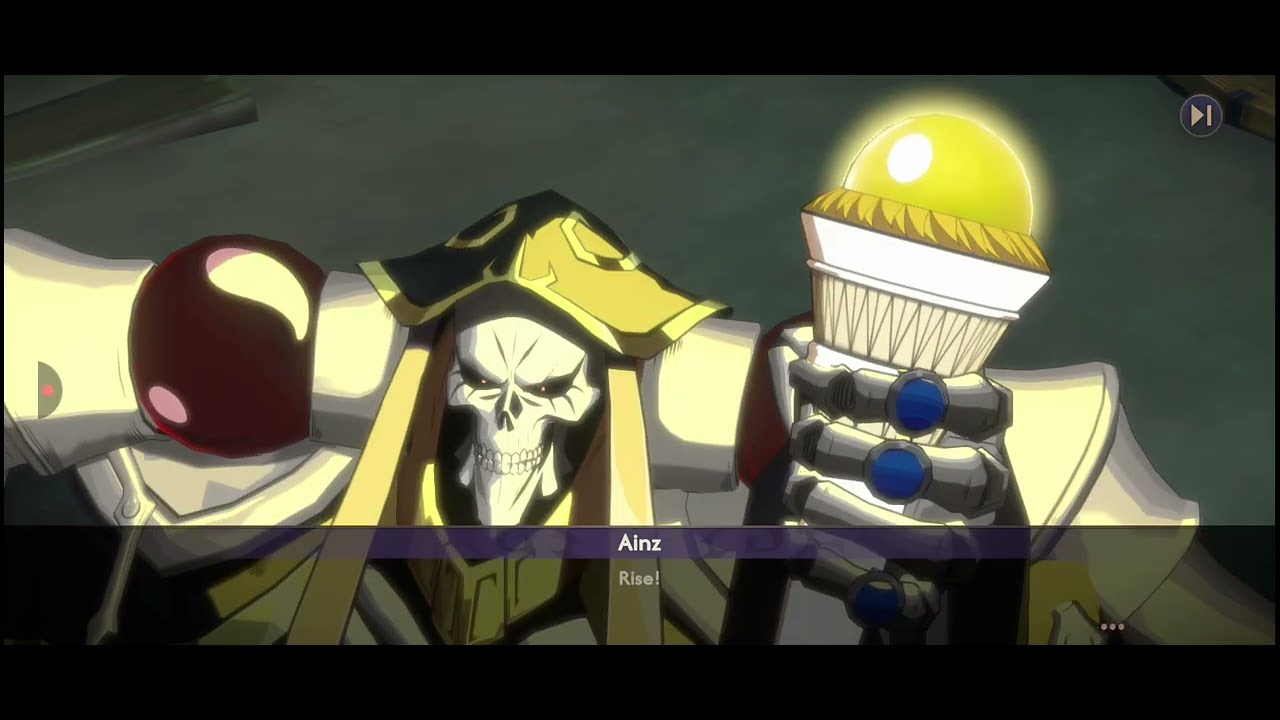 Lord Of Nazarick Story Mode The Freezing God End of the chapter - YouTube