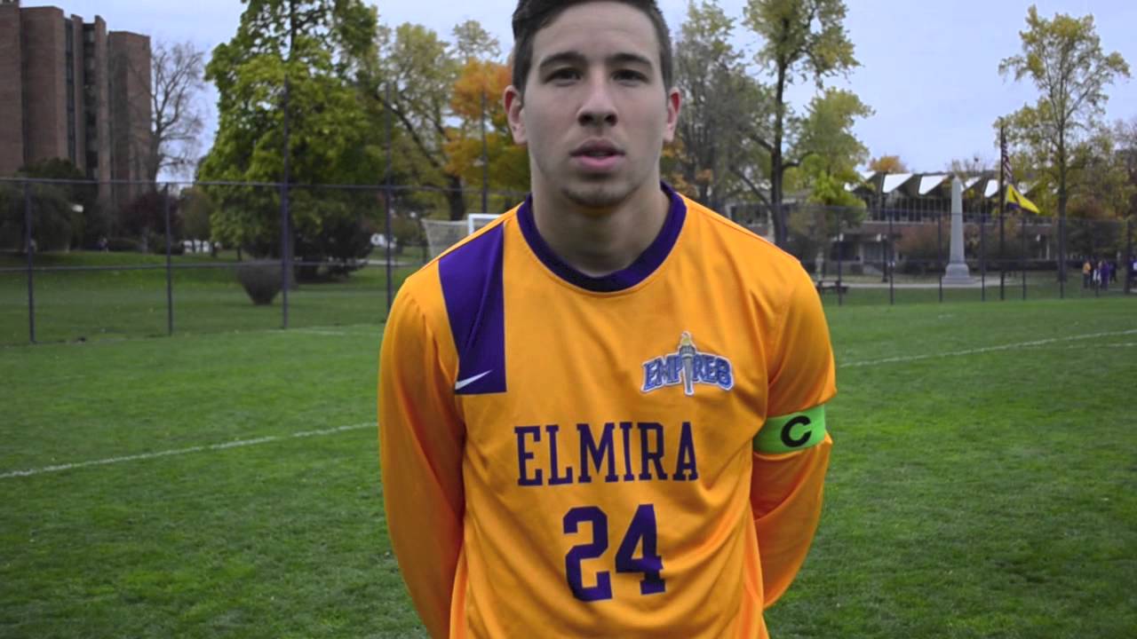 Elmira College Post Game Interview with Ryan Limero '14 - YouTube