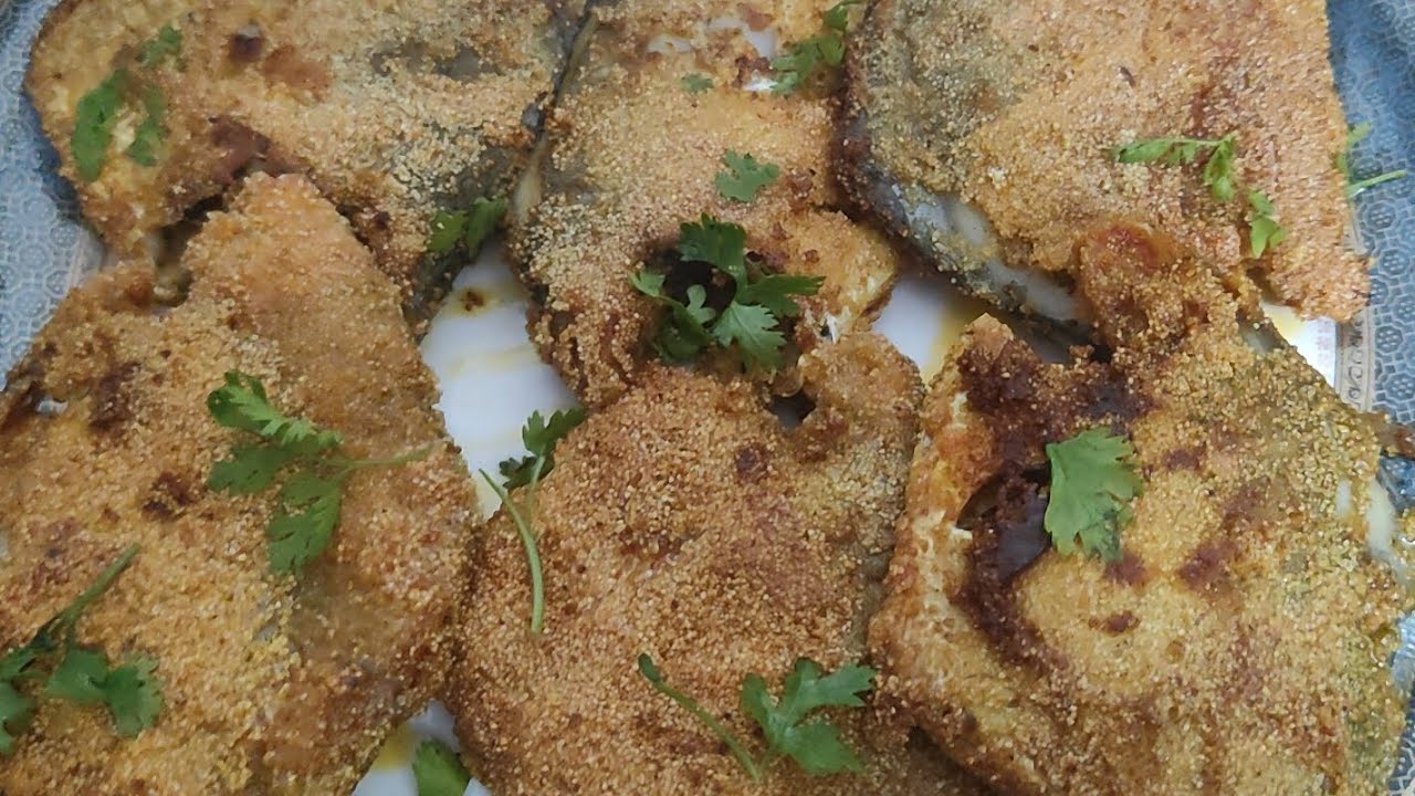 "Pomfret Fish Fry Recipe | Golden Fried Pomplet | Restaurant Style Fish ...