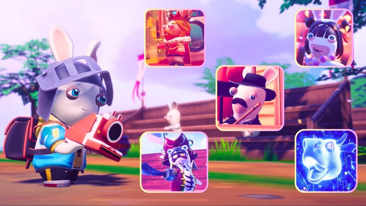 Rabbids Multiverse Gameplay All 5 Stages Final Boss Fight (Apple Arcade ...