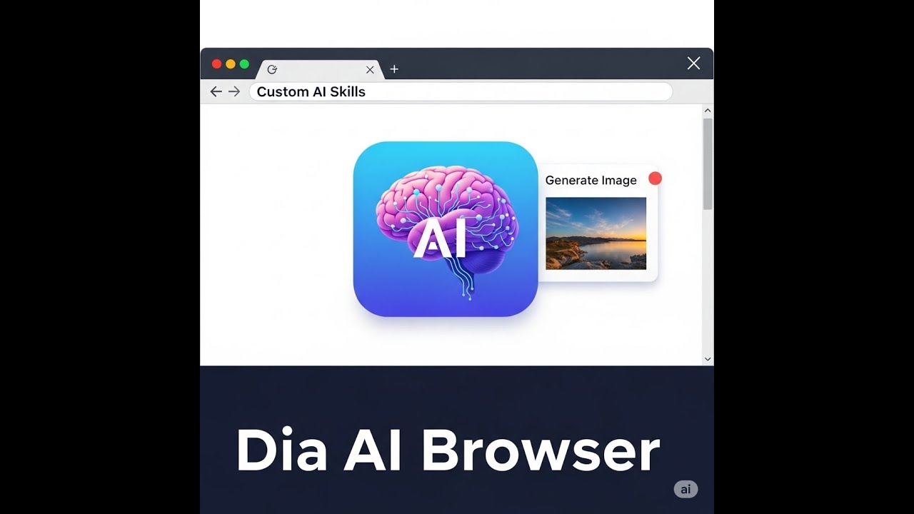 Adding and Using Custom Skills - Dia the AI Browser #dia - YouTube