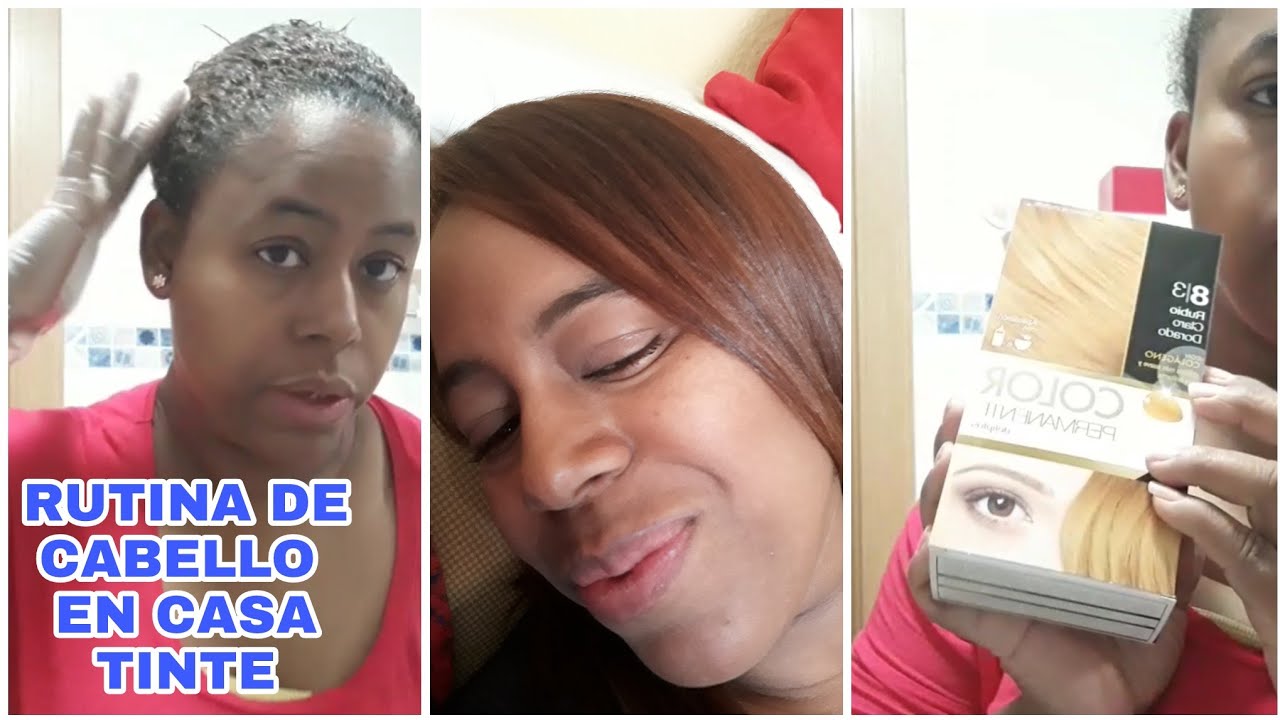 COMO APLICAR TINTE EN CASA - YouTube