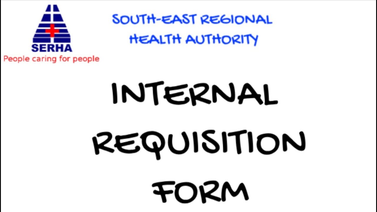 Internal Purchase Requisition Form - YouTube