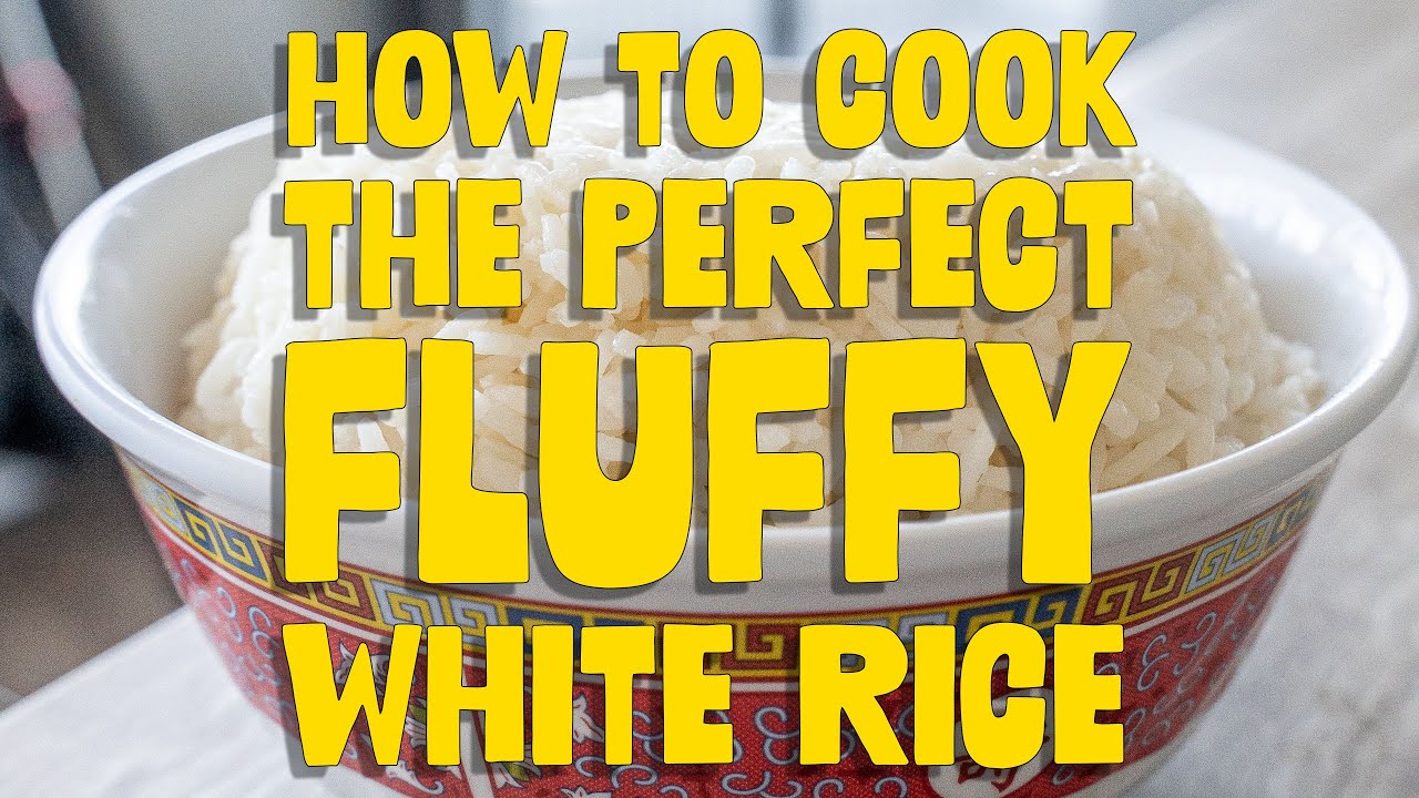 How to Make: Perfect White Rice WITHOUT Measuring Every Single Time ...