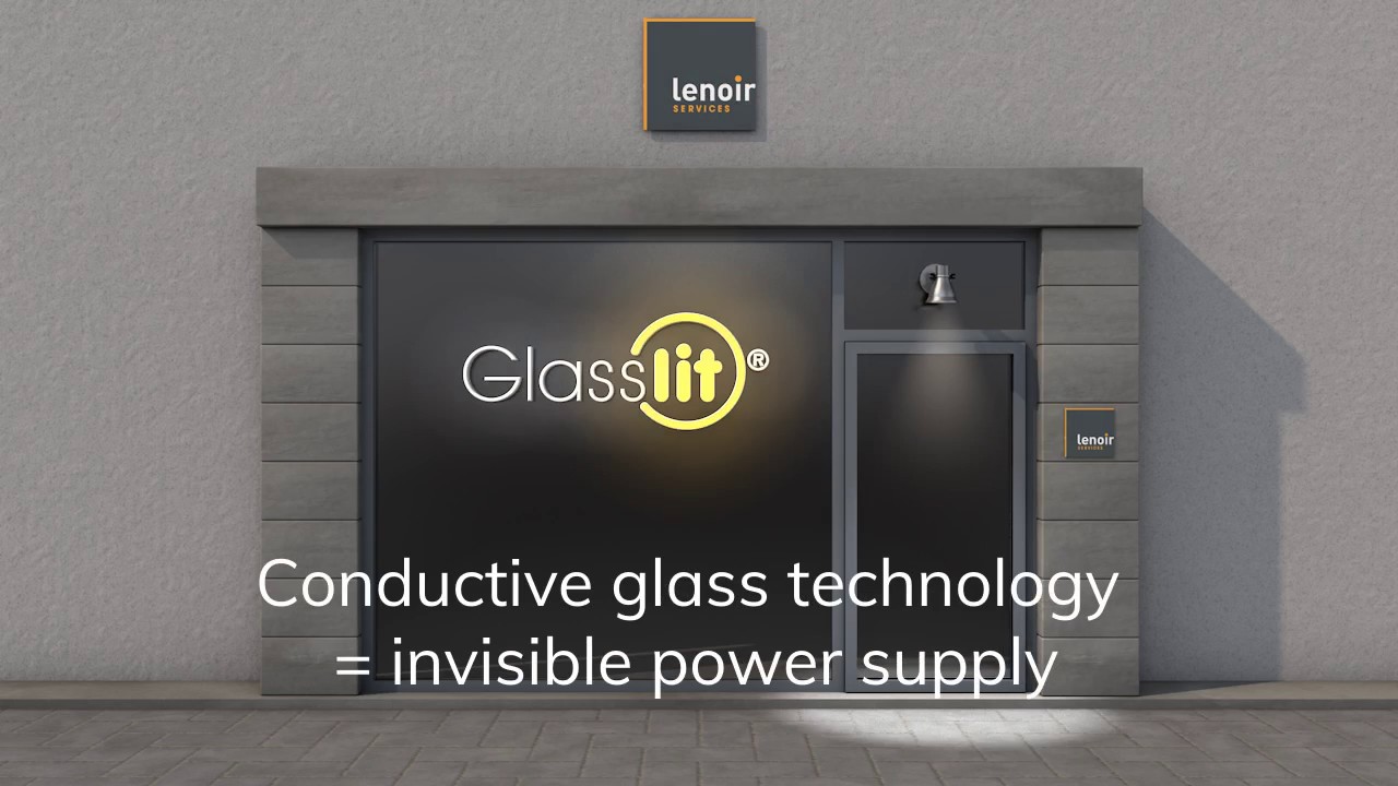 GlassLit® - Conductive Glass Technology - YouTube