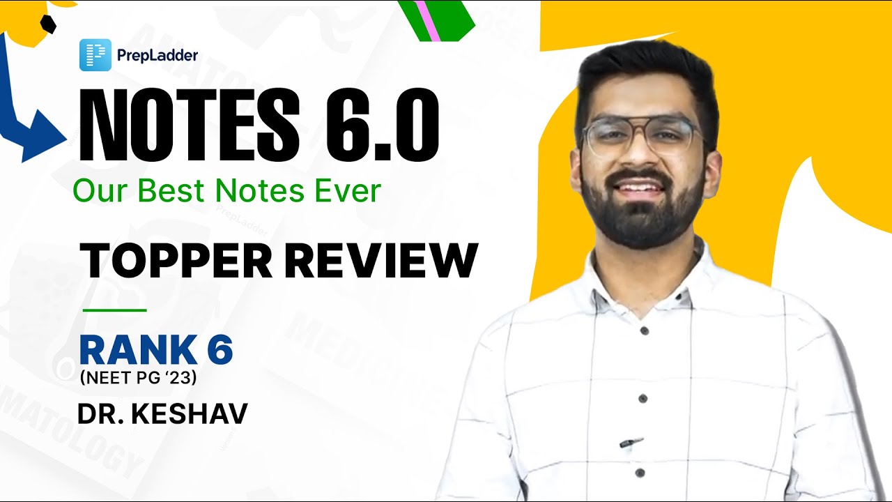 PrepLadder Notes 6.0 | Unbox & Reviews by NEET PG Topper - YouTube