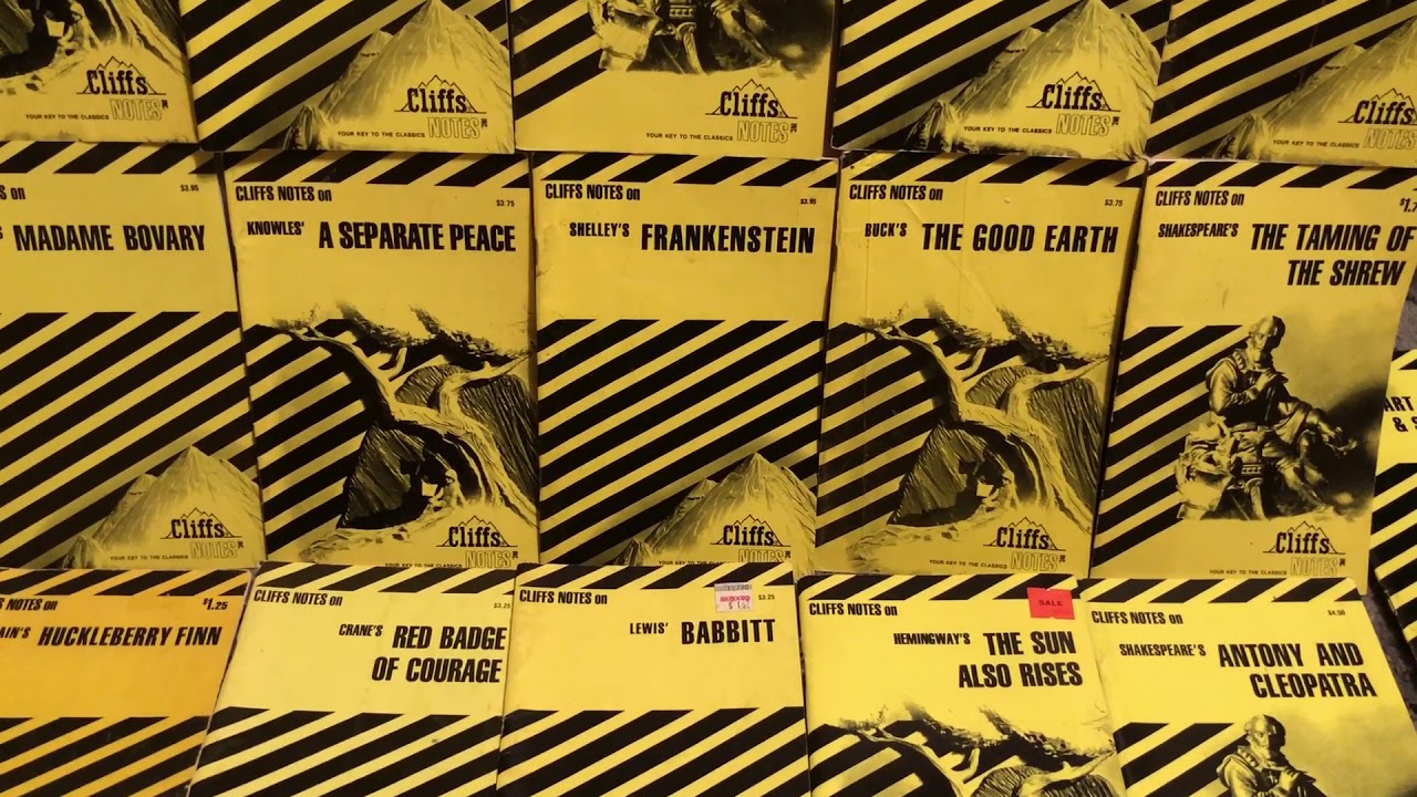 80’s School Supply of the Day: Cliff Notes. 1980s 80s 80sThen80sNow ...