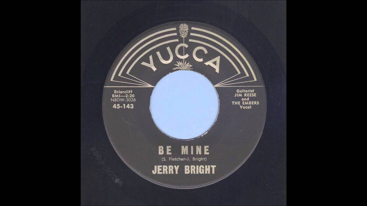 Jerry Bright - Be Mine - Rockabilly 45 - YouTube