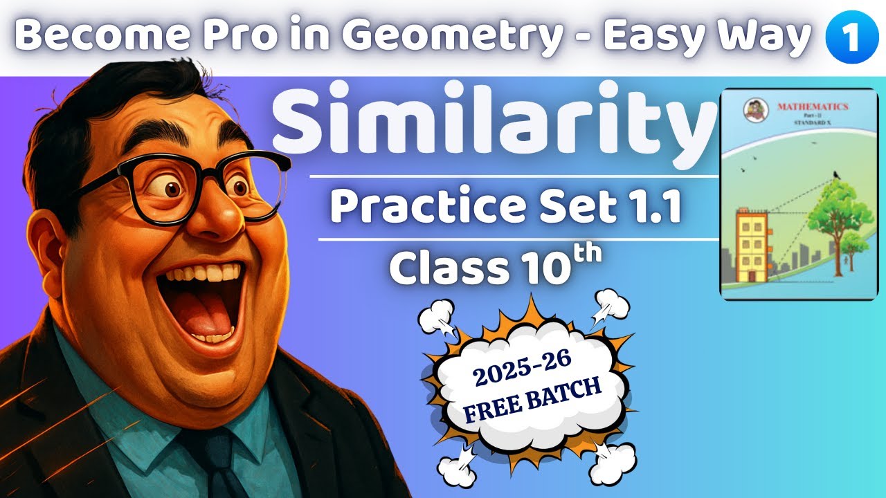 Class 10th Mathematics - Geometry Chapter "Similarity" Practice Set 1.1 ...