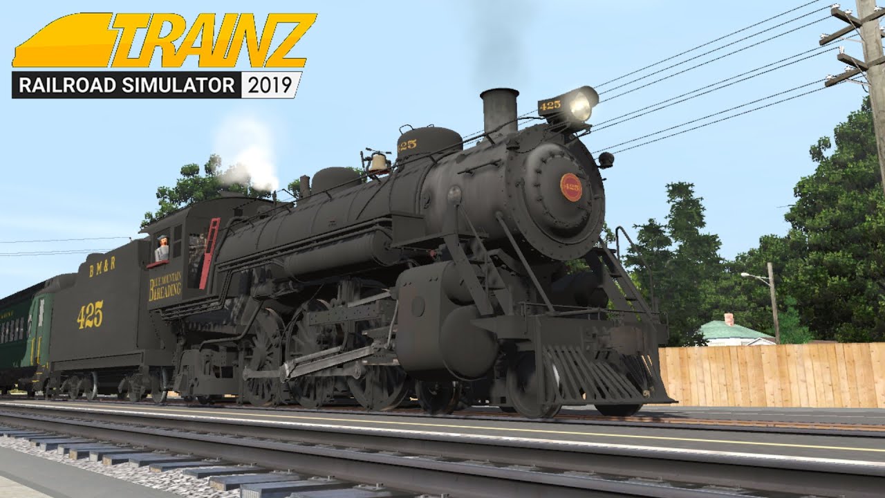 Trainz 2019 - BM&R 425 (Kitbash) - YouTube