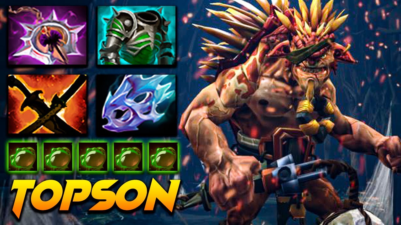 Topson Bristleback Mega Tank - Dota 2 Pro Gameplay [Watch & Learn ...