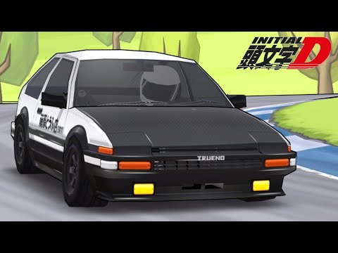 Livery AE86 Trueno Takumi Initial D no password - YouTube
