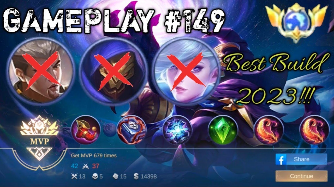 Cyclops MVP Gameplay #149 (Best Build 2023 Easy Counter Chou, Aldous ...