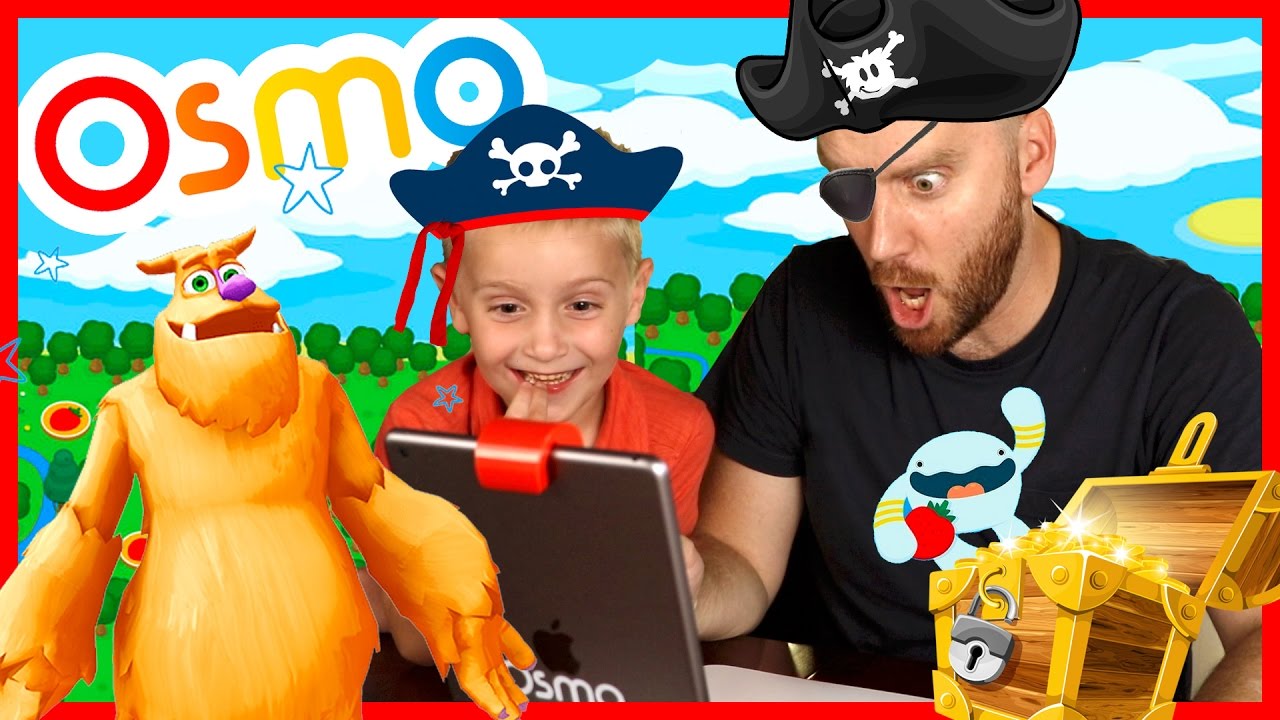 OSMO Monster Unboxing + Treasure Hunt Challenge with iPad Game System ...