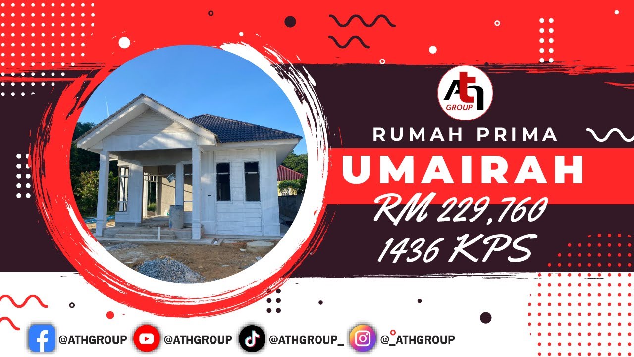RUMAH PRIMA UMAIRAH BERKELUASAN 1436KPS BERHARGA RM229,760 SAHAJA DI ...