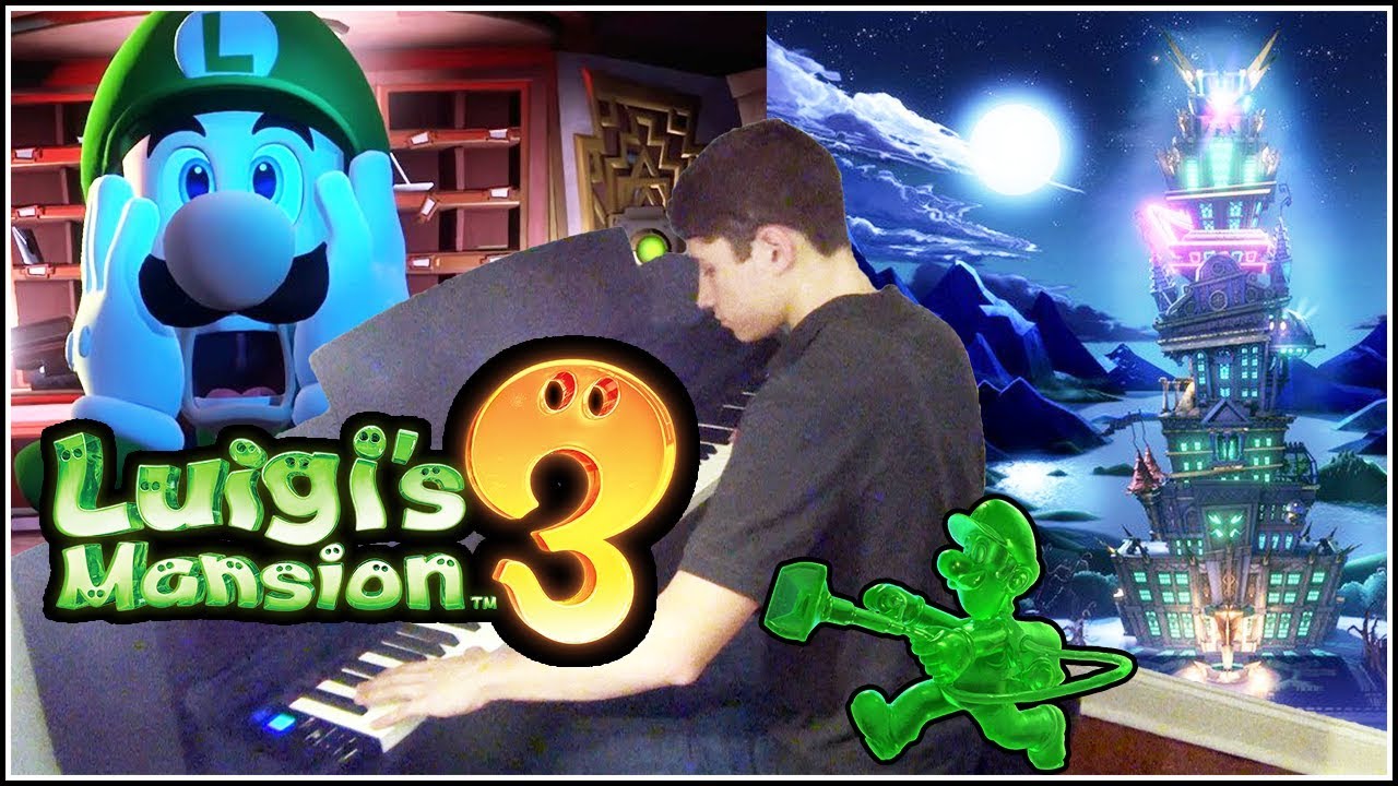 Luigi's Mansion - Main Theme (Piano Cover) - YouTube