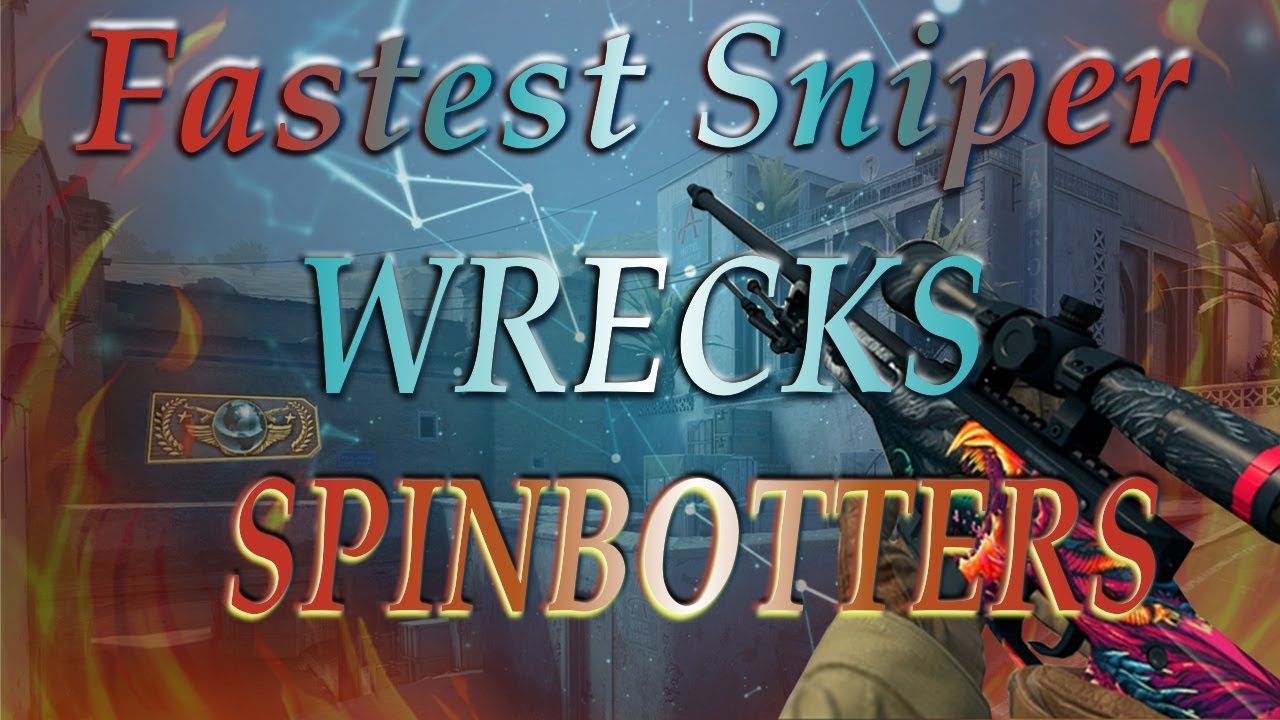 Fastest Sniper Wrecks SPINBOTTERS (2v2 Wingman) - YouTube