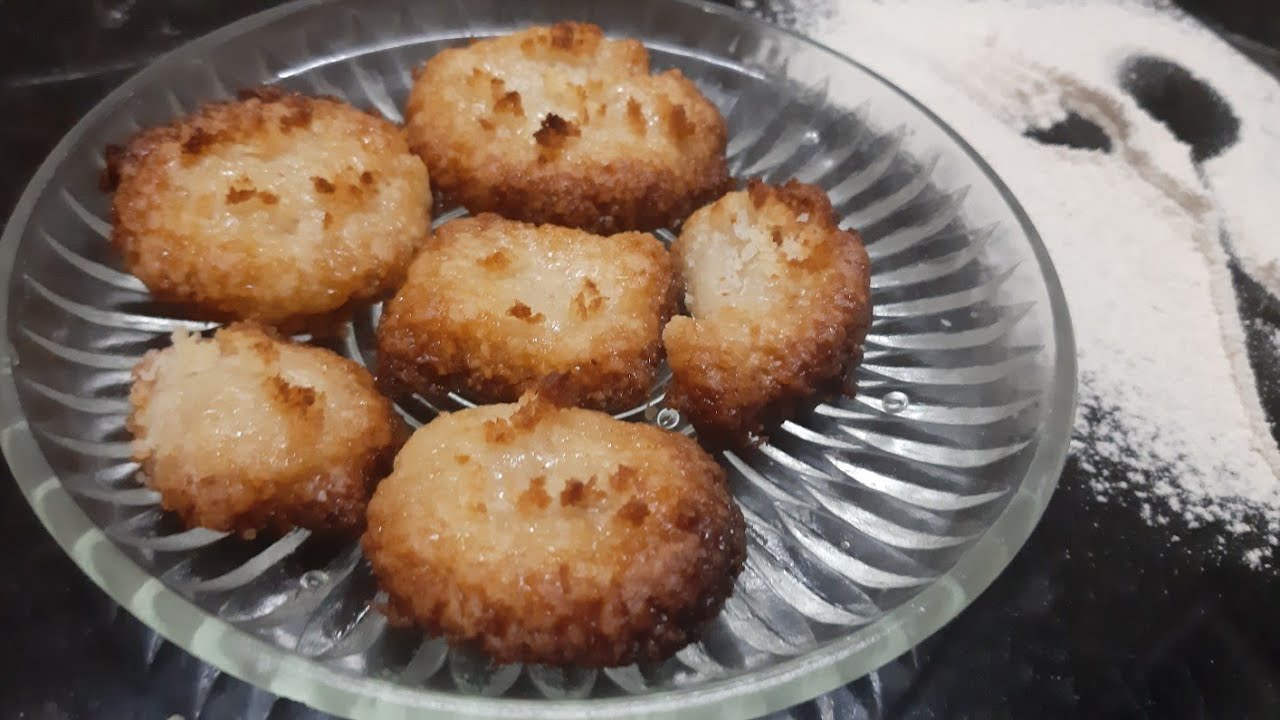 How to make coconut cookies - YouTube