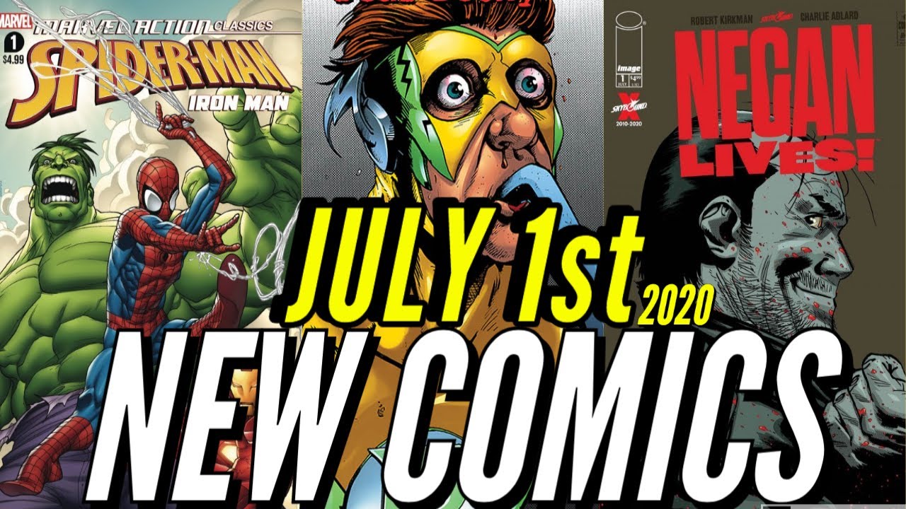NEW COMIC BOOKS RELEASING JULY 1ST 2020 MARVEL & DC COMICS PREVIEW ...
