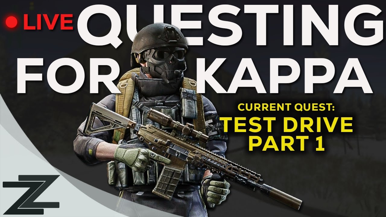 TEST DRIVE PART 1 - Lvl 43 - Escape From Tarkov Livestream - YouTube