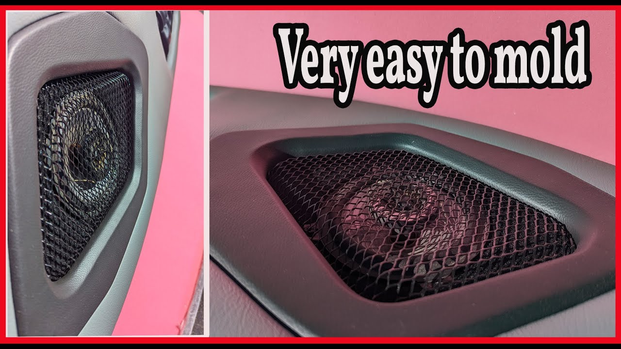 Upholstery Tips - How to mold Metal Grill Manually SO EASY. - YouTube