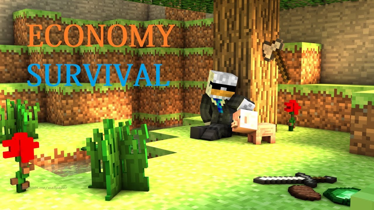 Minecraft Economy Survival Ep.4 - JOBS - YouTube