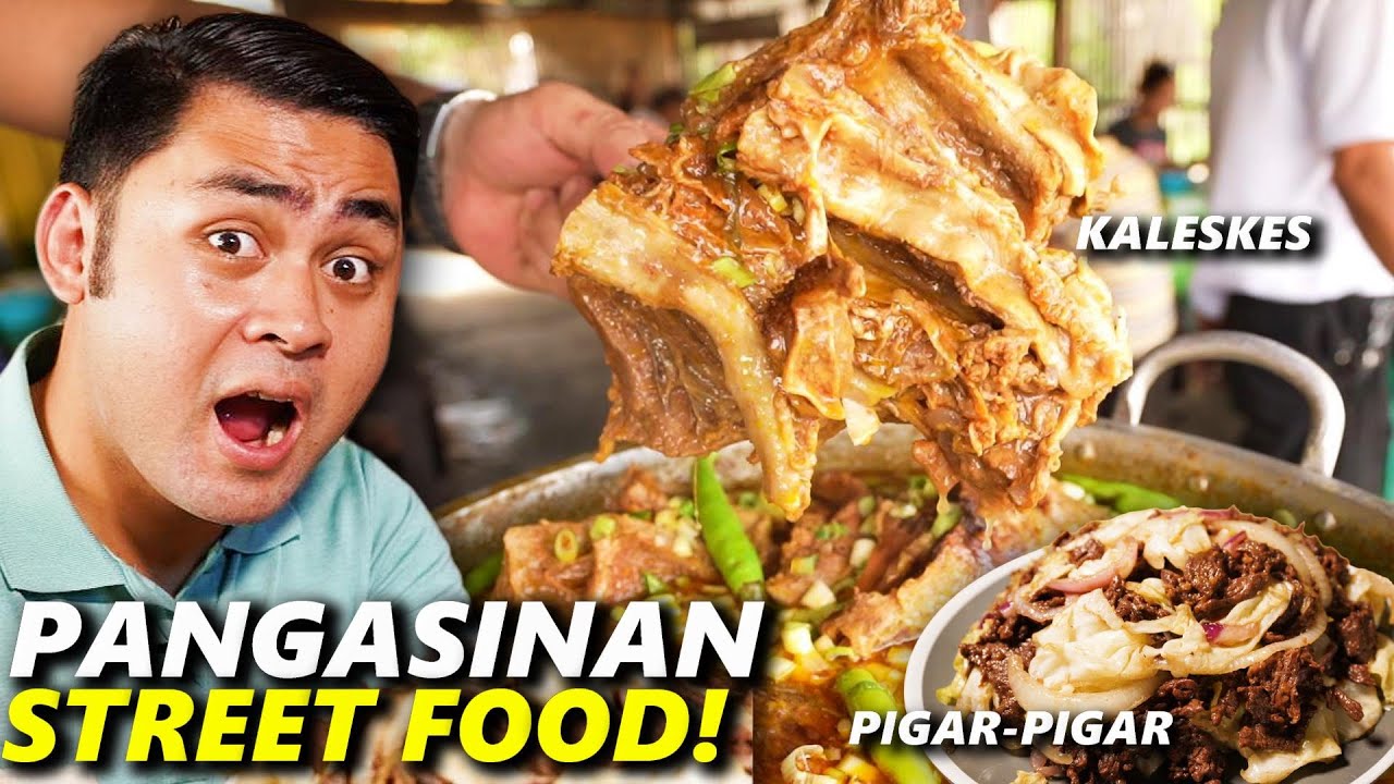 PANGASINAN Best Street Food Tour! Kalabaw Pigar Pigar and Laman Loob ...