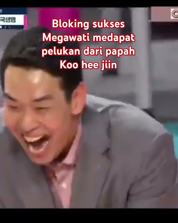 Bloking sukses Megawati mendapatkan pelukan dari papah Koo Hee Jiin - YouTube