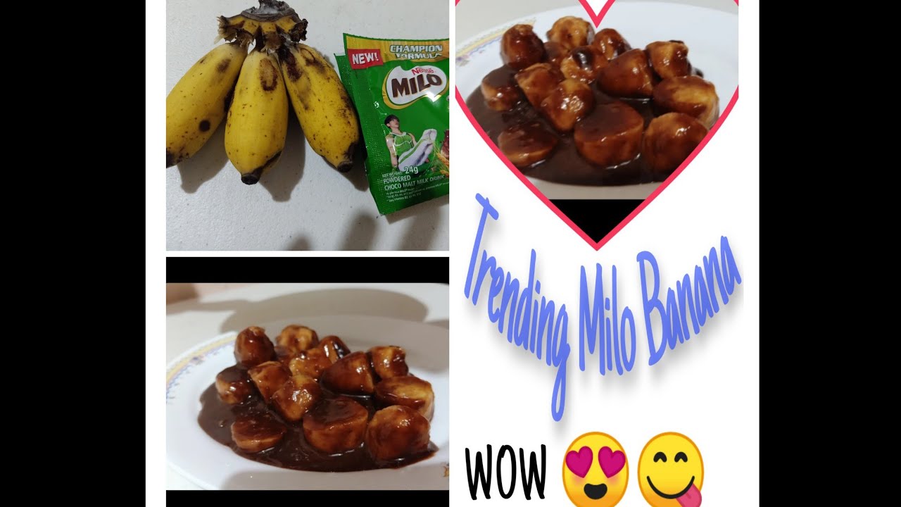 How to Make Milo banana / Cheap recipe #Trending Analyn Balboa - YouTube