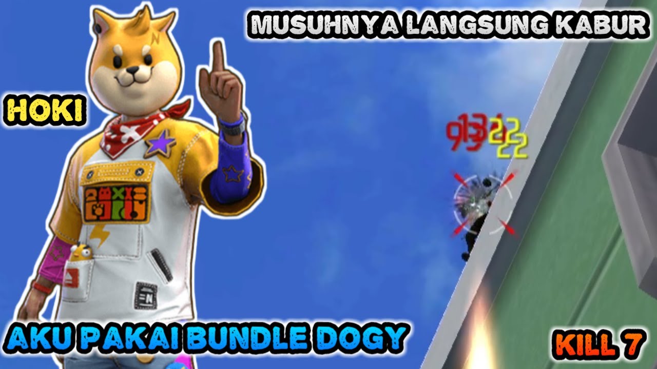 HOKI GACHA BUNDLE CHOATIC PUPPY LANGSUNG BOOYAH DI MAP BARU - FREE FIRE ...