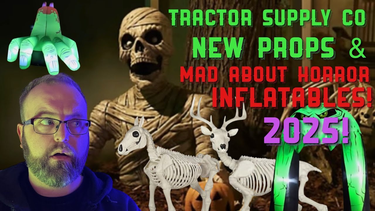 TRACTOR SUPPLY Co New HALLOWEEN PROPS & Mad About Horror NEW ...
