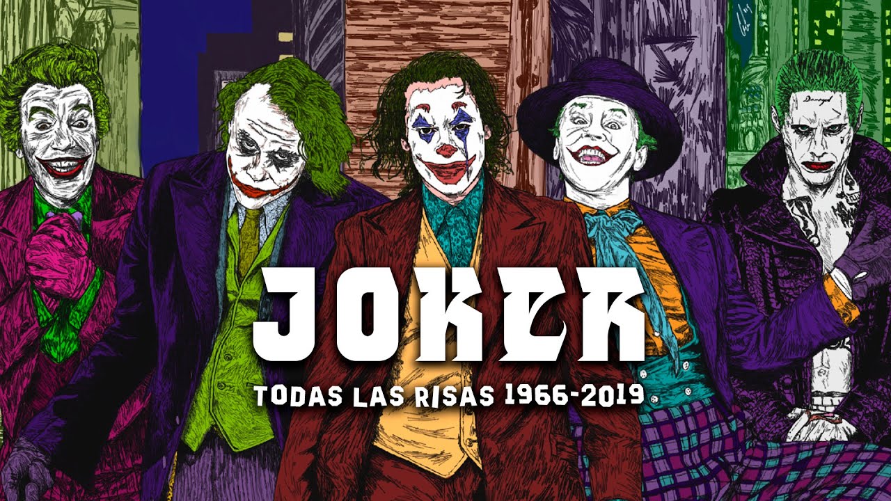 Evolución de la RISA DE JOKER/1966 - 2019 #shorts - YouTube