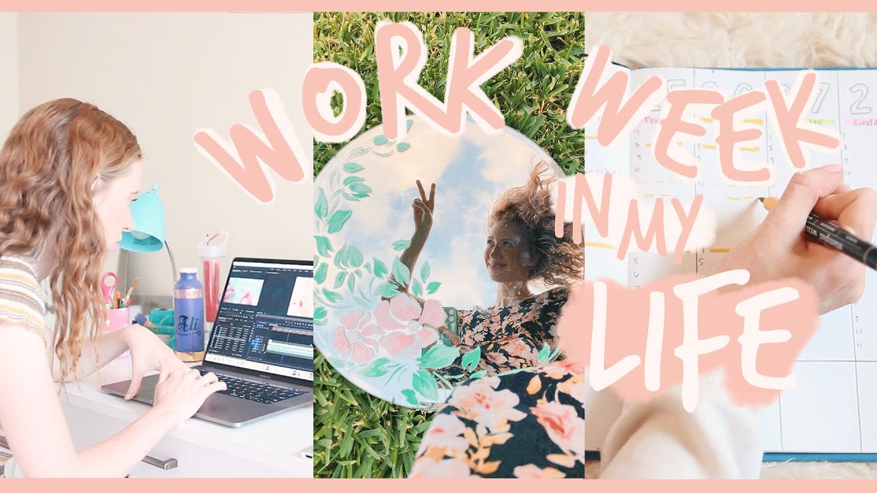 Week at my FIRST JOB post grad | Justali - YouTube